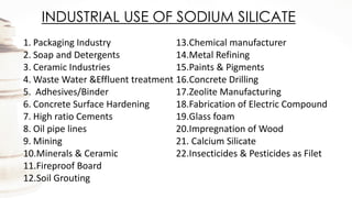 PROSPECT OF GREEN SODIUM SILICATE FROM RICE HUSK ASH | PPT
