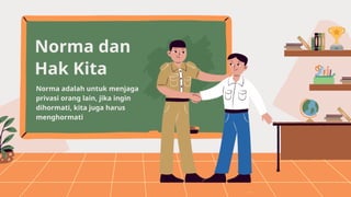ppt membiasakan hidup sesuai norma kelas | PPTX