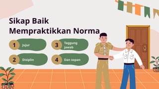 ppt membiasakan hidup sesuai norma kelas | PPTX