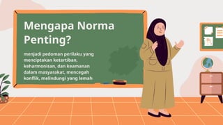 ppt membiasakan hidup sesuai norma kelas | PPTX