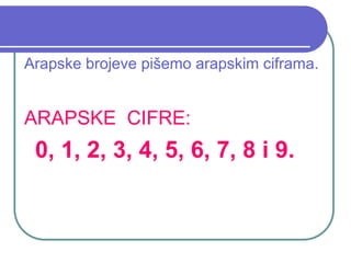 PPT Rimski brojevi.ppt-upoznavanje rimskih brojeva | PPT