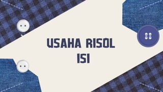 ppt risol_11 proposal bisnis plan usaha risol | PPTX