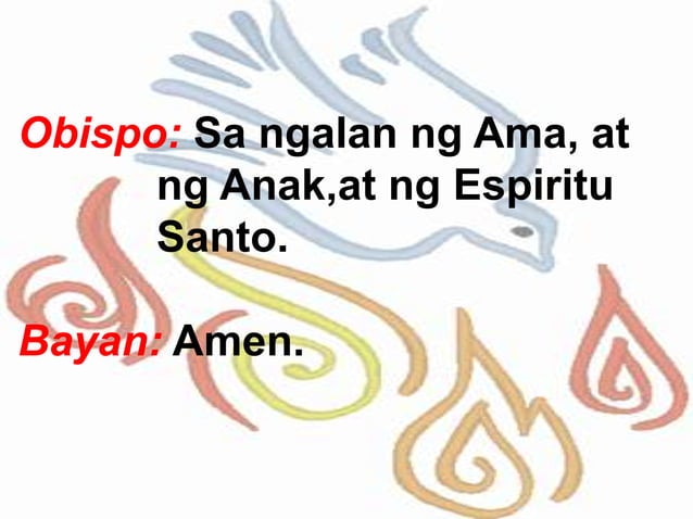 Ritu ng Sakramento ng Kumpil | PPTX