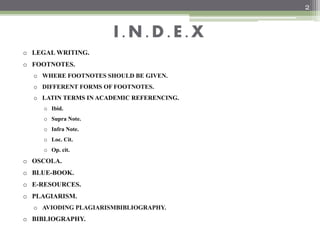 LEGAL WRITING | PPTX