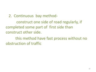 cement road construction in the rural areas | PPTX