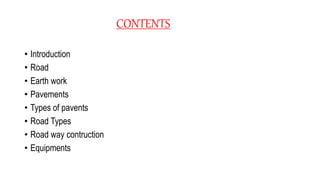 ppt road construction.pptx | Civil Engineering Industry | Industries