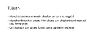 PPT perancangan mesin checker untuk 8 pin | PPTX