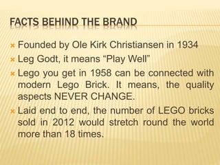 ROLE MODEL: JORGEN VIG KNUDSTORP (LEGO CEO) | PPTX