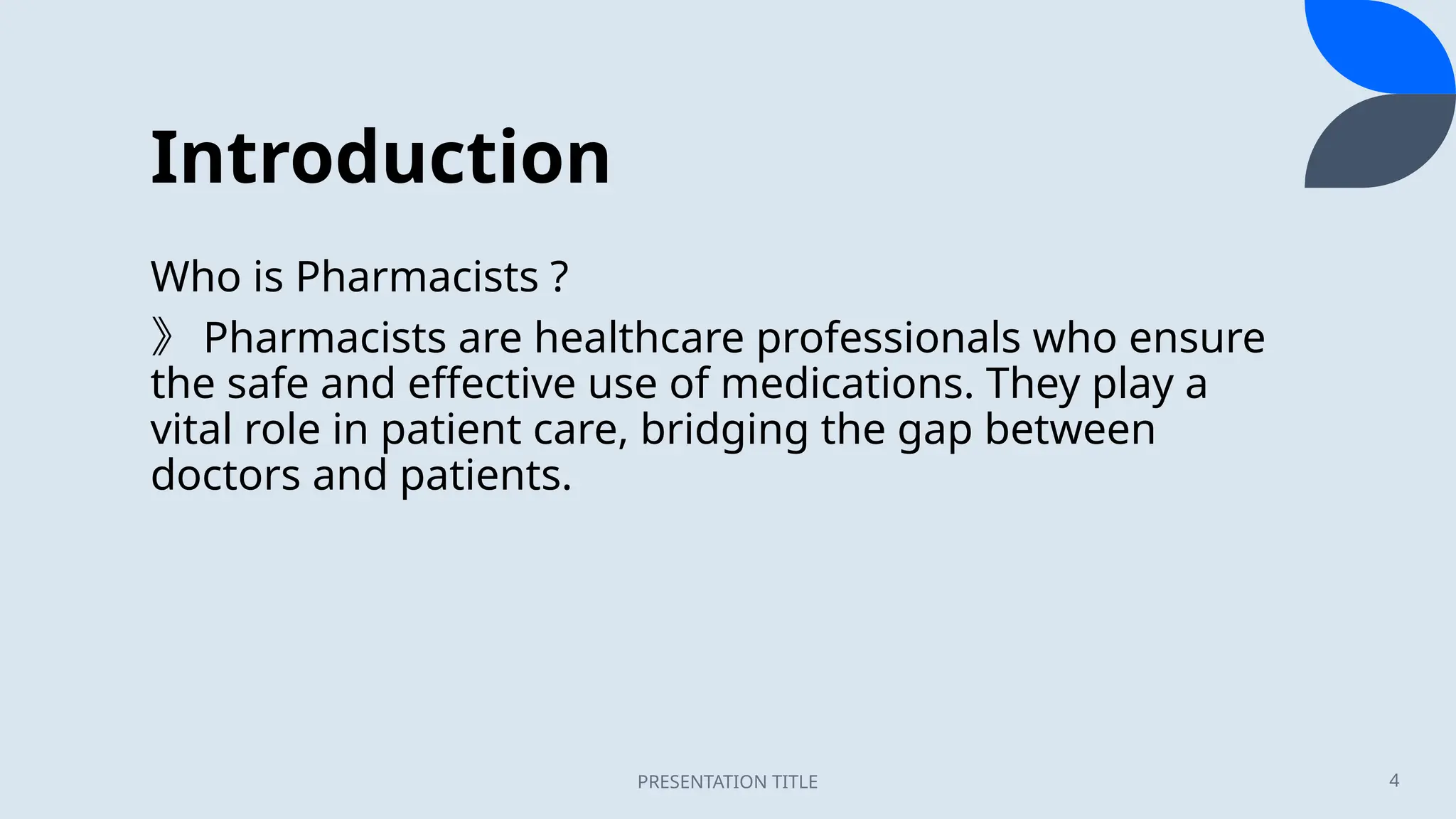 Power poin presentation on Role of Pharmacists.pptx