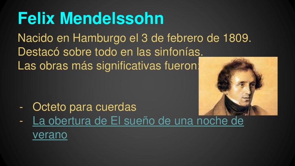 Los Principales Compositores Del Romanticismo