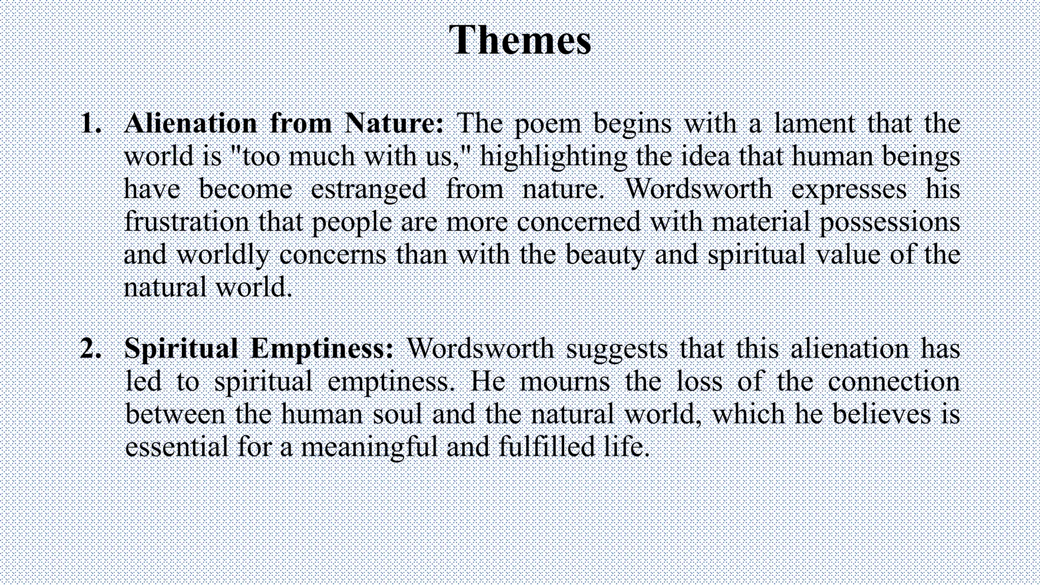 PPT on Romanticism and William Wordsworth | PPT