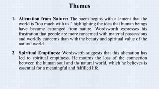 PPT on Romanticism and William Wordsworth | PPT