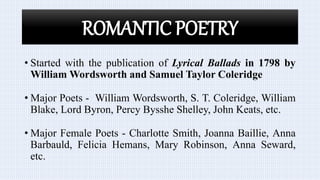 PPT on Romanticism and William Wordsworth | PPT