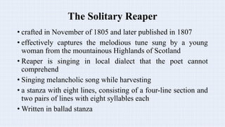 PPT on Romanticism and William Wordsworth | PPT