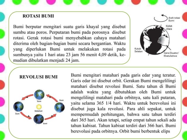 ROTASI DAN REVOLUSI | PPTX