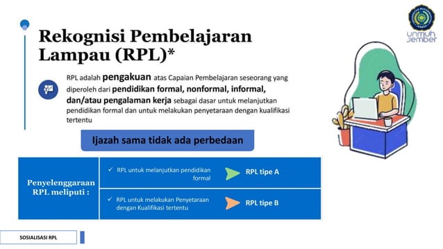 PPT RPL UNTUK MELANJUTKAN TINDAK LANJUT KULIAH | PPTX