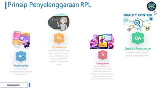 PPT RPL UNTUK MELANJUTKAN TINDAK LANJUT KULIAH | PPTX