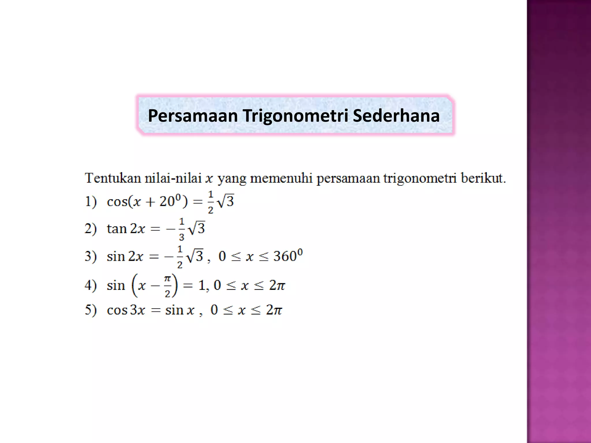 Trigonometri | PPT