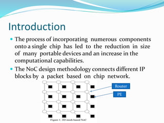 Problems encountered in Routing Algorithms for 2D-Mesh NoCs | PPT