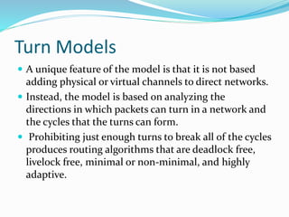 Problems encountered in Routing Algorithms for 2D-Mesh NoCs | PPT