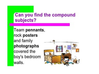 Parts of Sentence - Subject and Predicate | PPTX