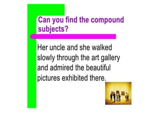 Parts of Sentence - Subject and Predicate | PPT