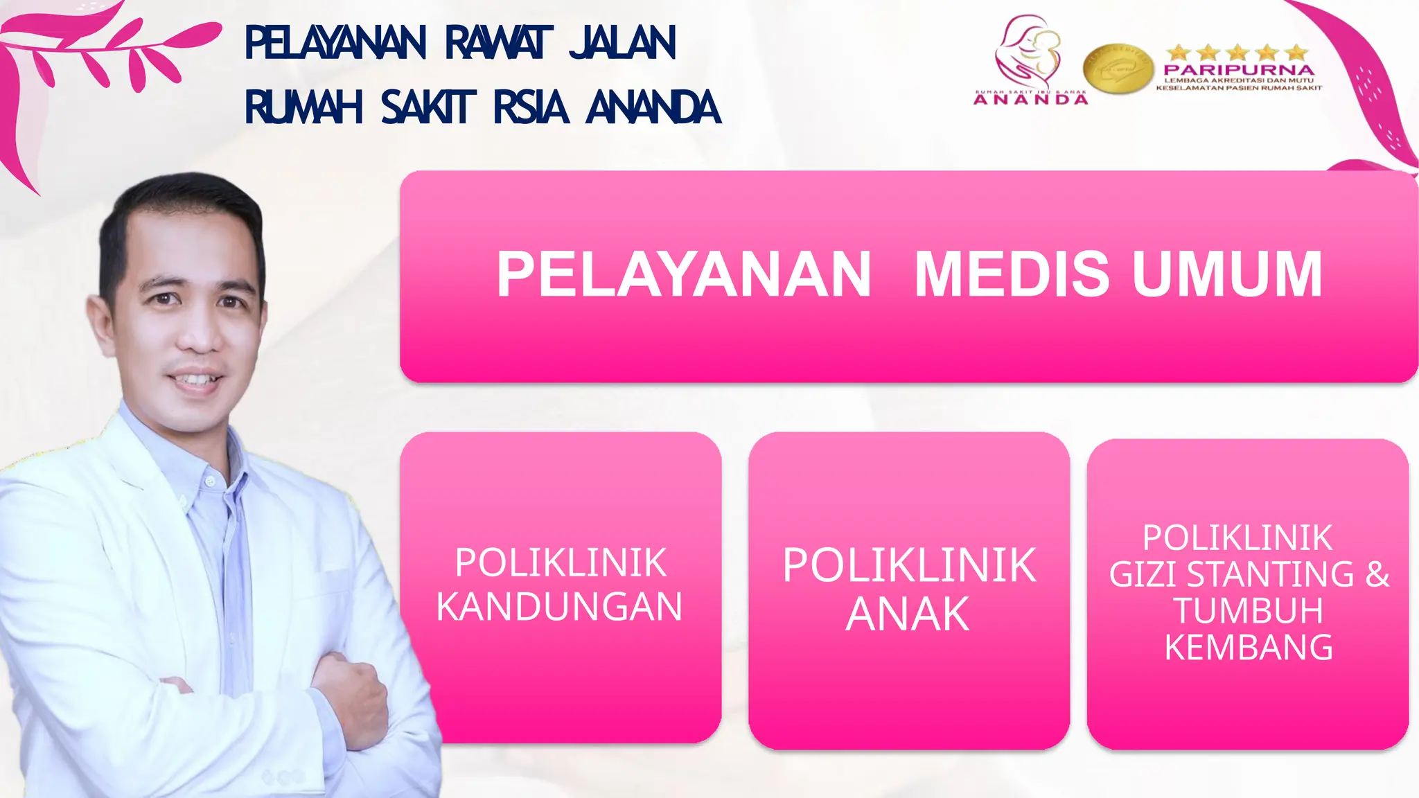 PPT RSIA Ananda mengenai bantuan dari Disnakertrans | PPTX