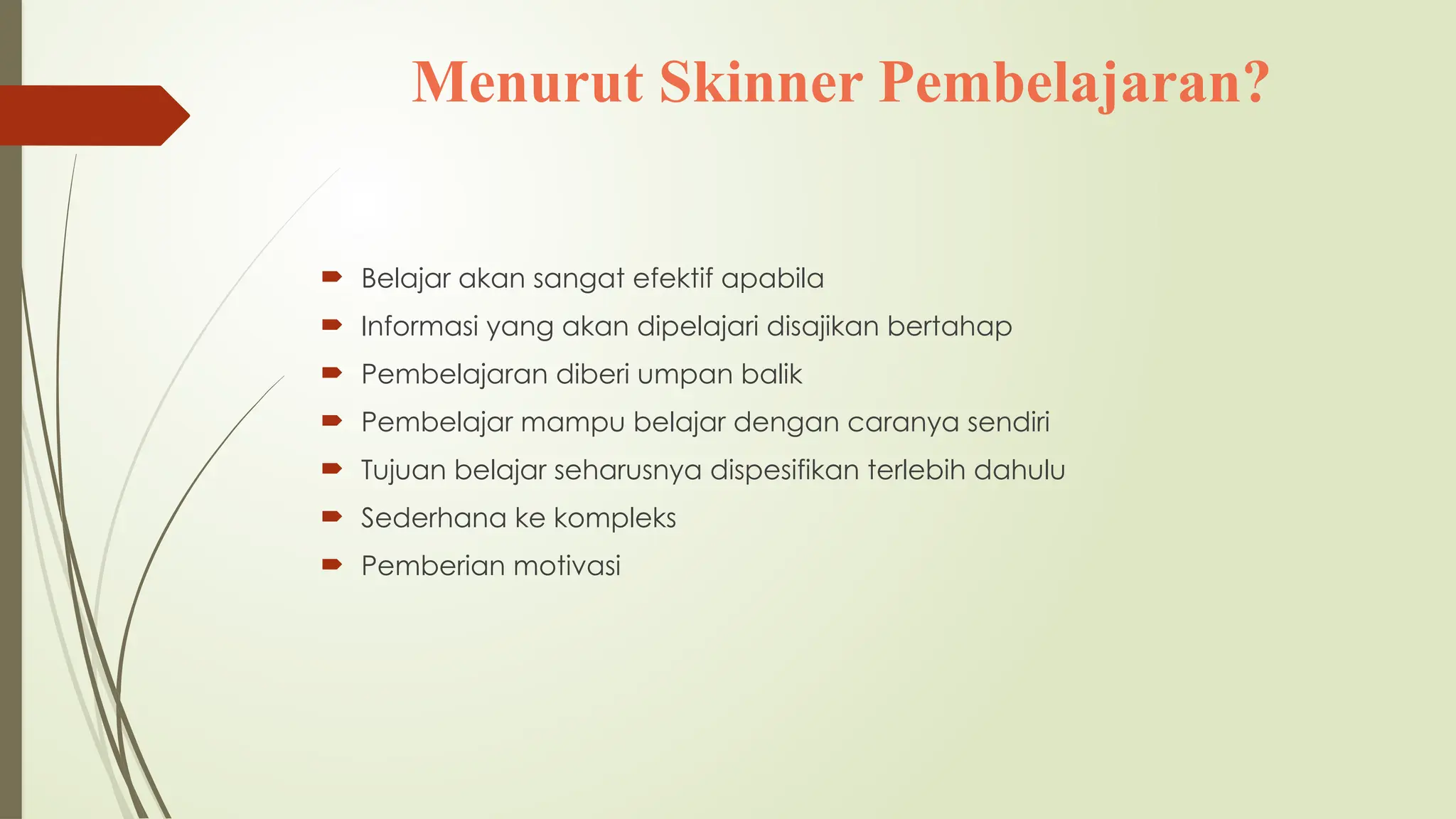 POWER POINT RUANG LINGKUP TEORI BELAJAR.pptx