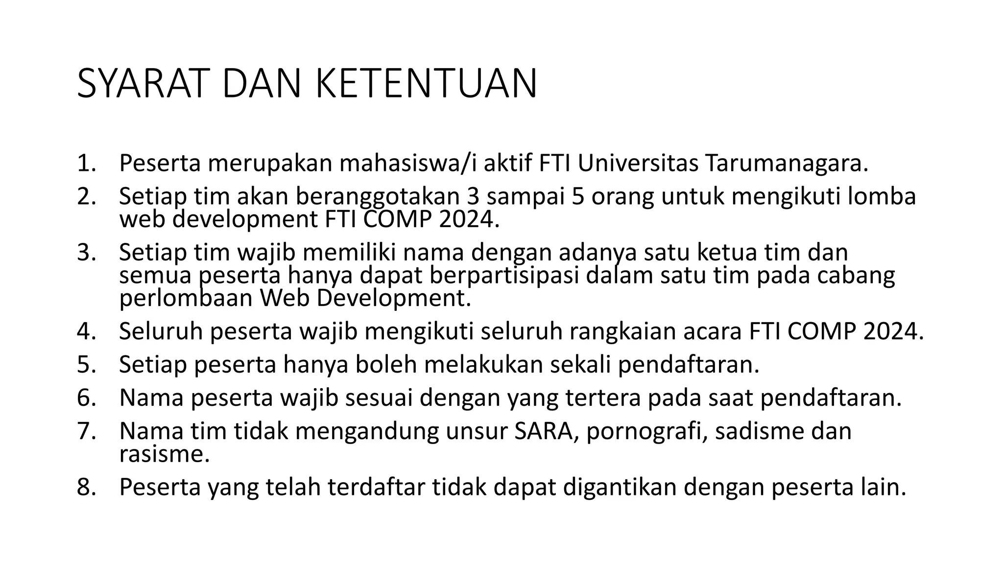 PPT Rulebook Web Development FTI COMP 2024.pptx