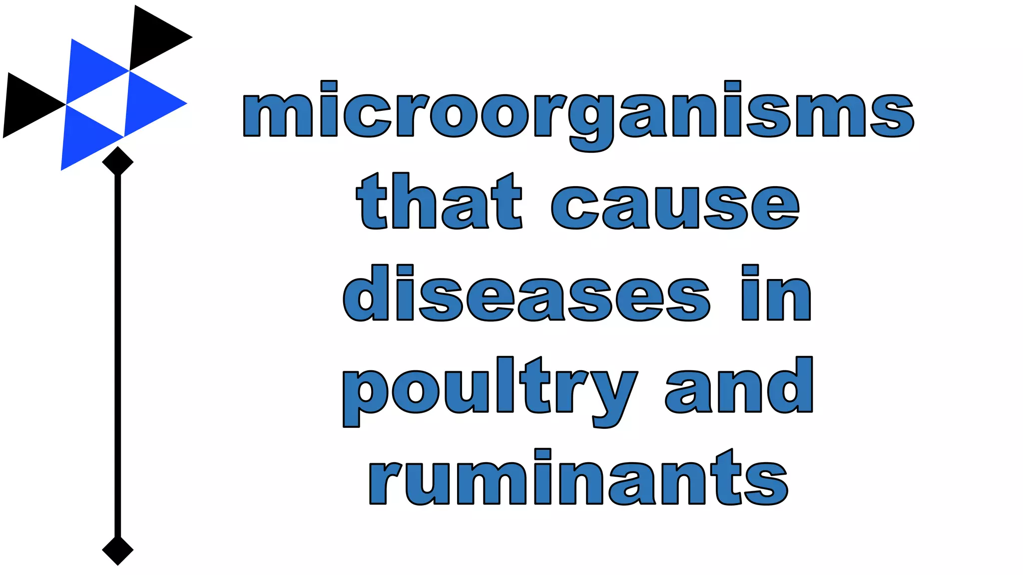 microorganisms that cause diseases in poultry and ruminants | PPTX ...
