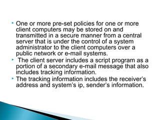 Email Client Server System | PPT | Email | Internet