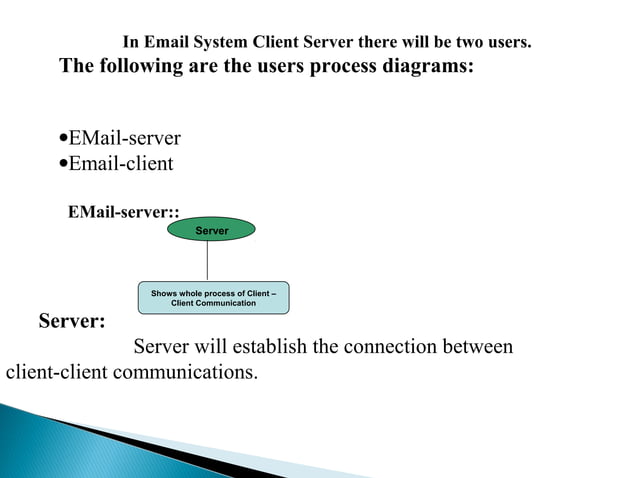 Email Client Server System | PPT | Email | Internet