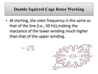 Double Cage Induction motor | PPTX