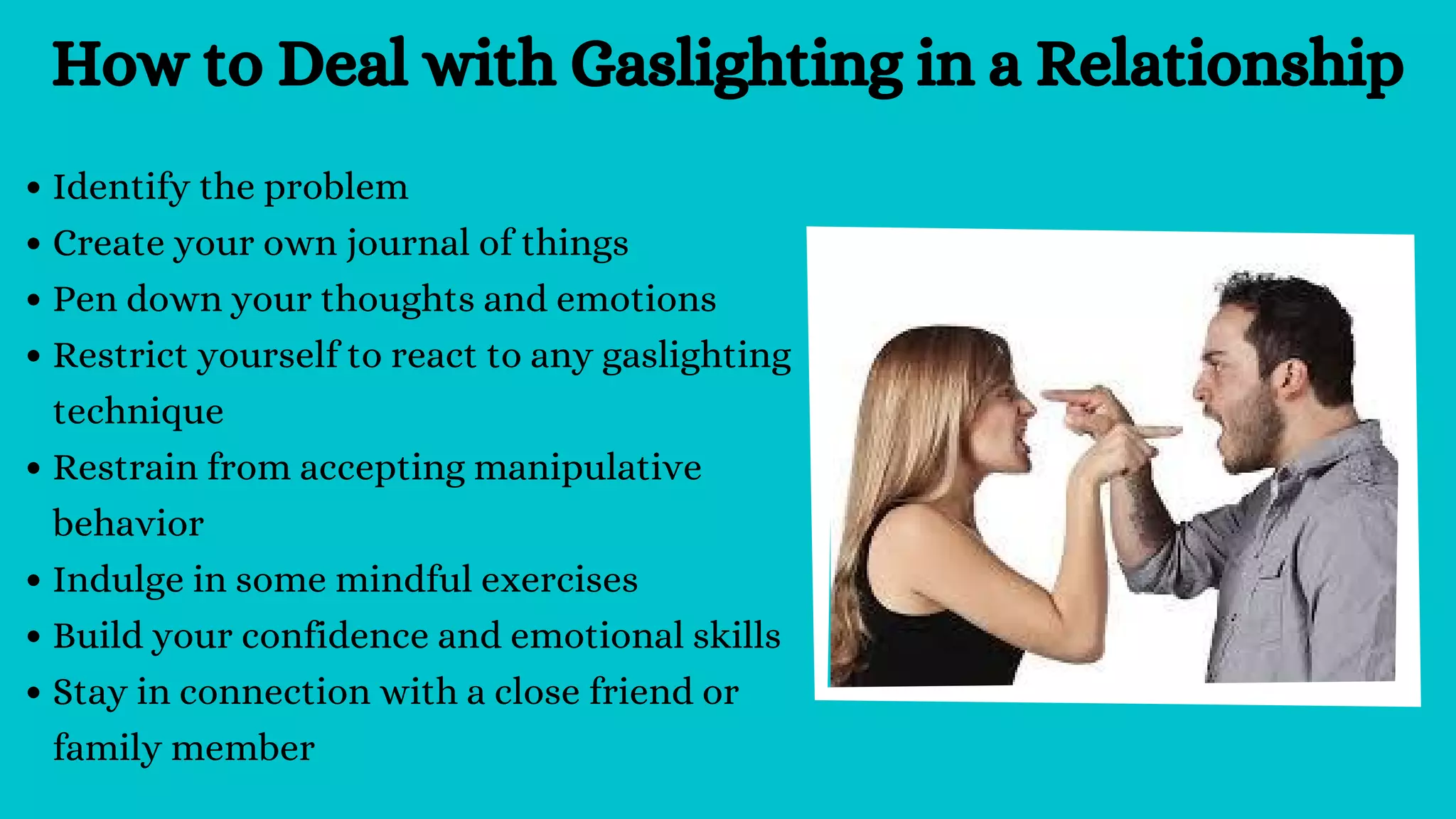Understanding Gaslighting in a Relationship | PPT Understanding Gaslighting in a Relationship | PPT