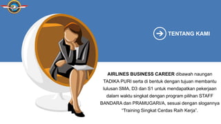 AIRLINES BUSINESS CAREER | PPT