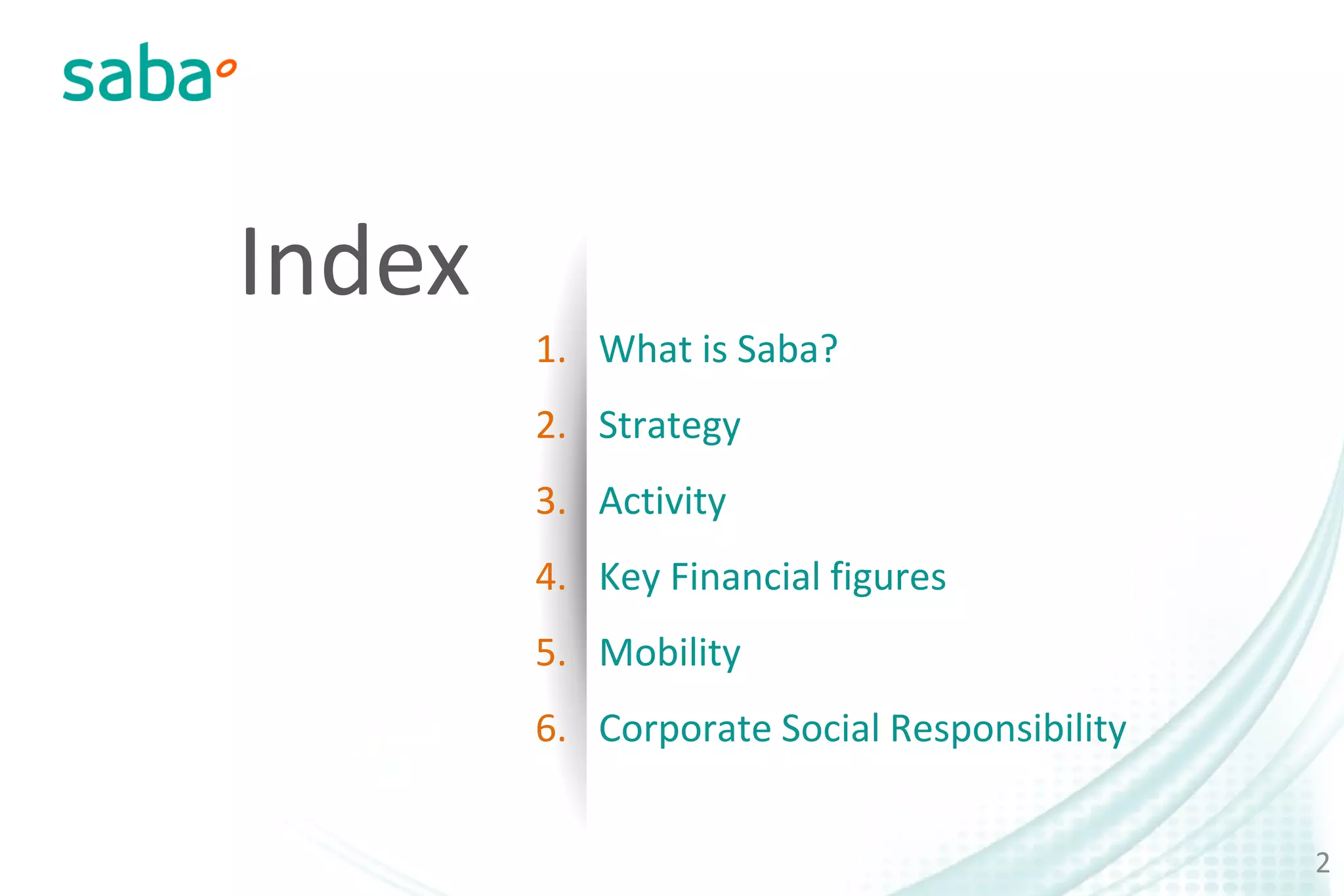 2017 Saba Company Profile | PDF