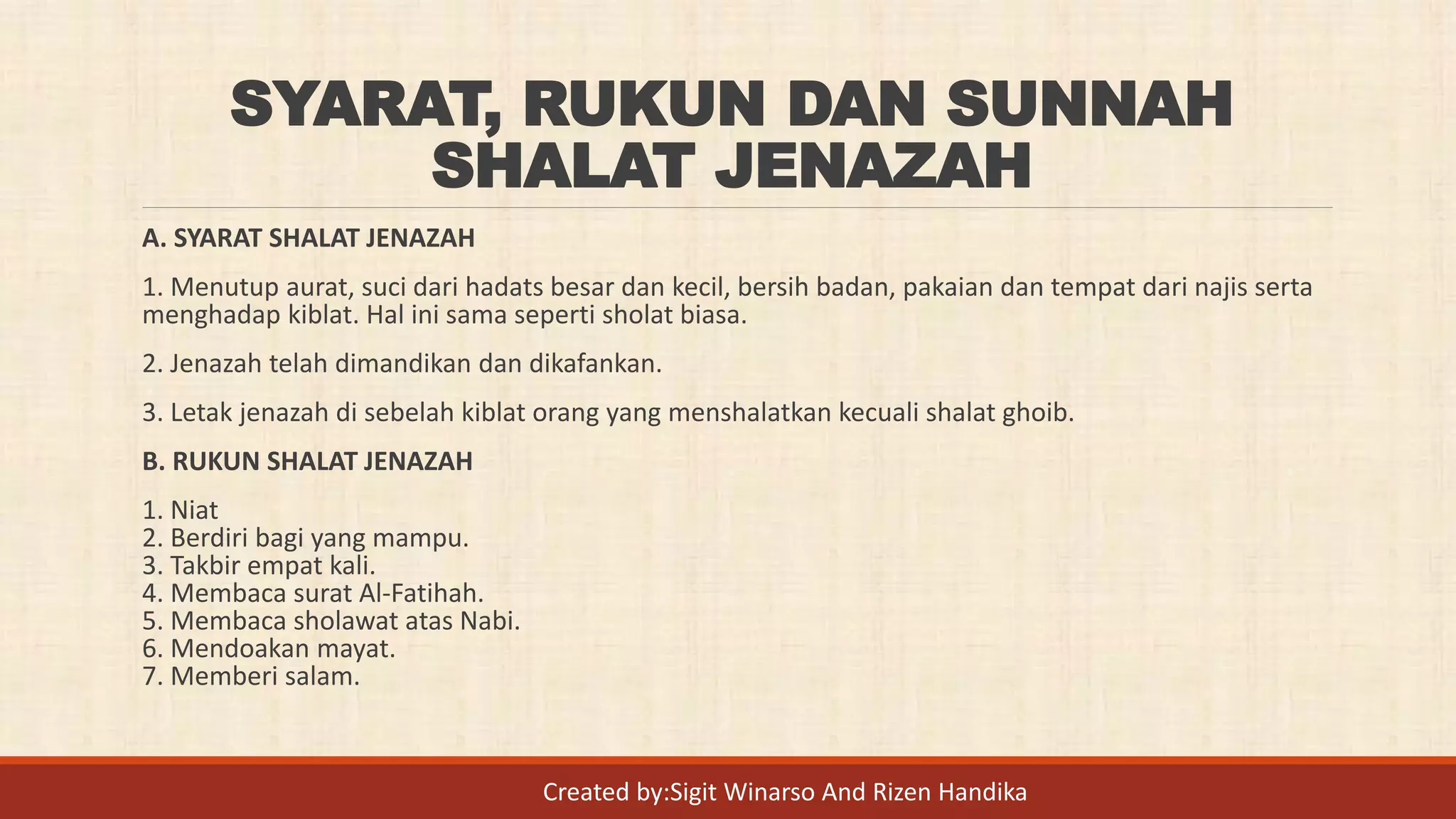 Ppt salat jenazah | PPTX