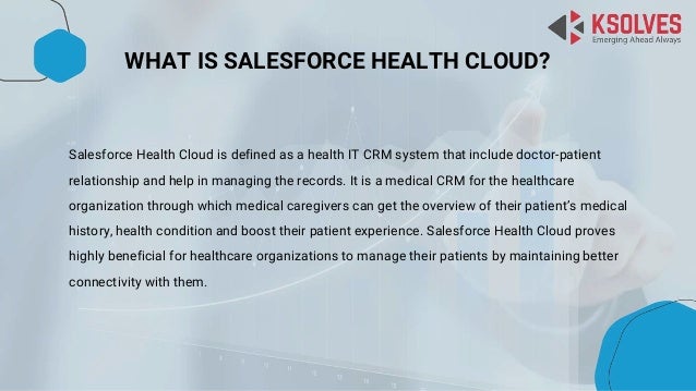Salesforce Health Cloud Implementation to boost your Patient Experience ...