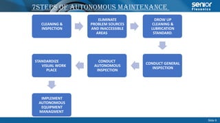 AUTONOMOUS MAINTENANCE .ppt for training x | PPTX