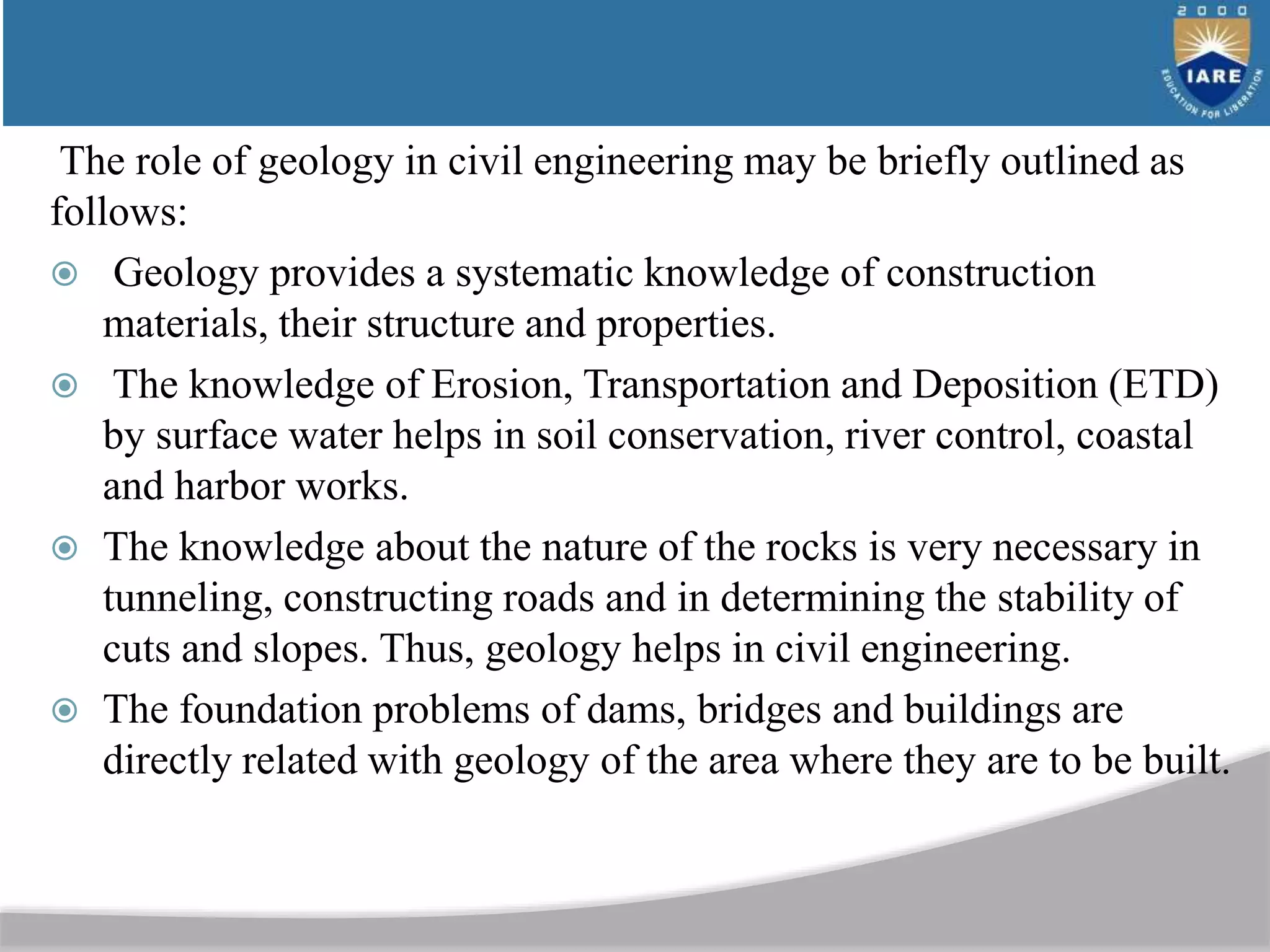 ENGINEERING GEOLOGY | PPTX