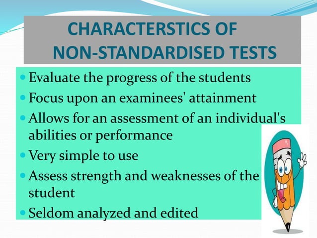 STANDARDIZED AND NON-STANDARDIZED TEST | PPTX