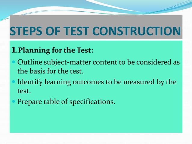 STANDARDIZED AND NON-STANDARDIZED TEST | PPTX