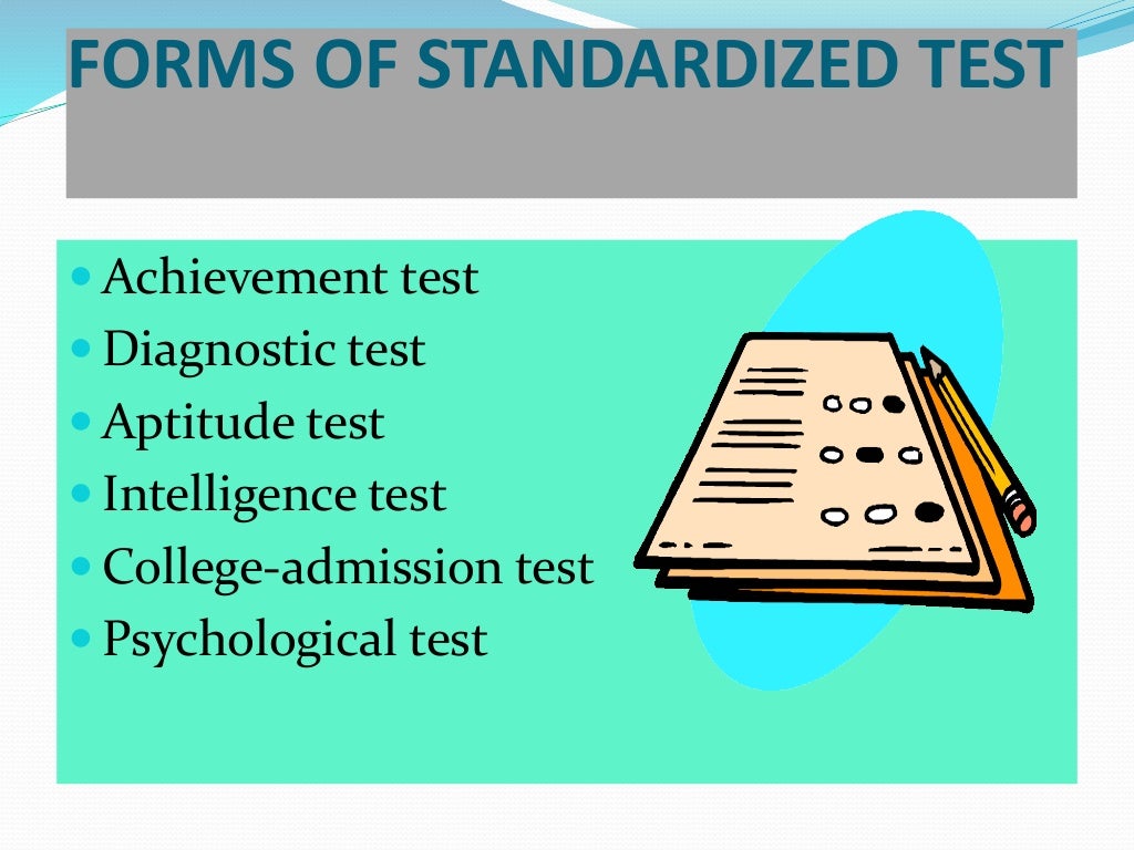 STANDARDIZED AND NON STANDARDIZED TEST standardized-and-non-standardized-test