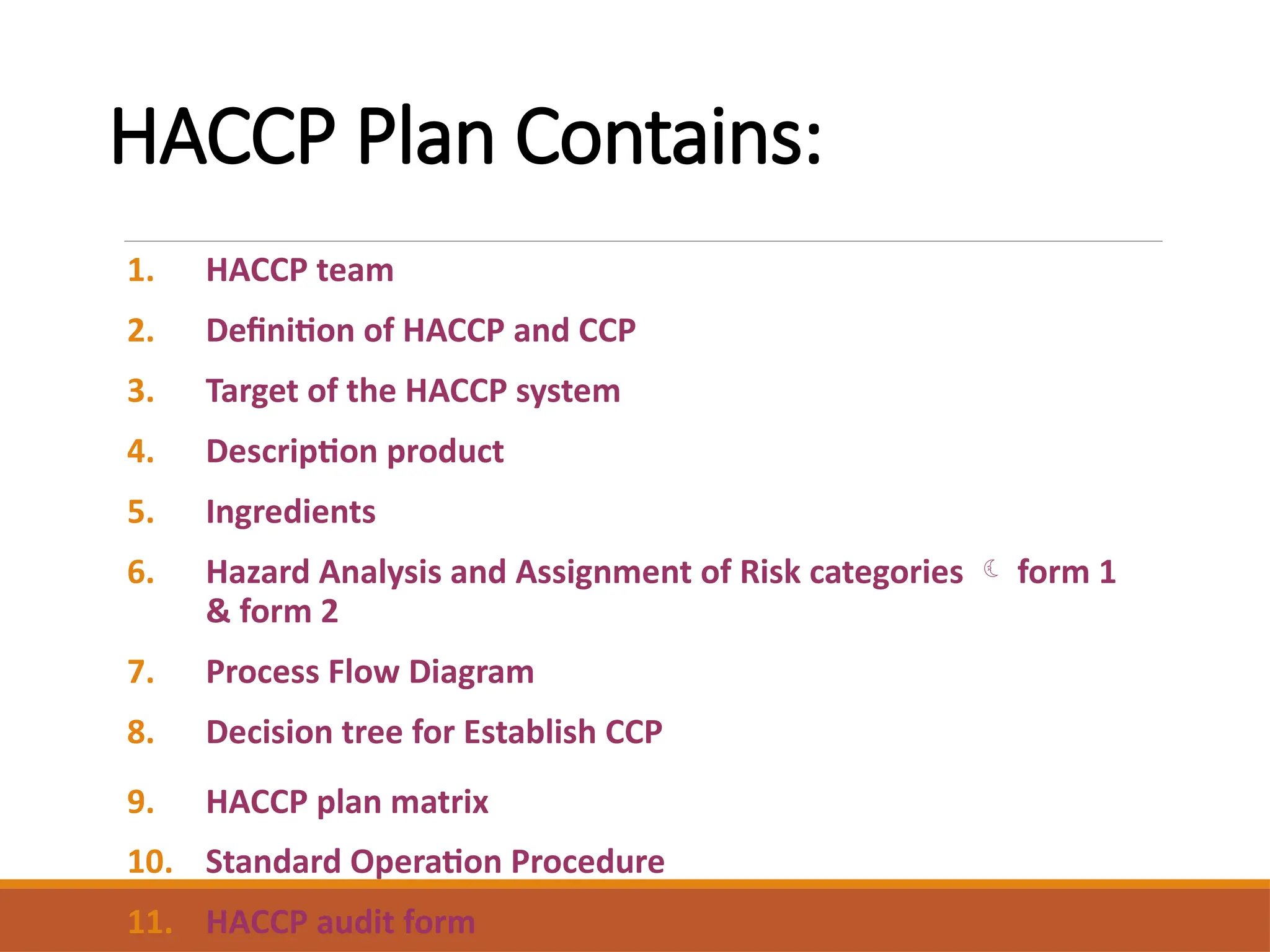 PPT Sanitasi Makanan Hazard Analitic Critical Control Point (HACCP).pptx