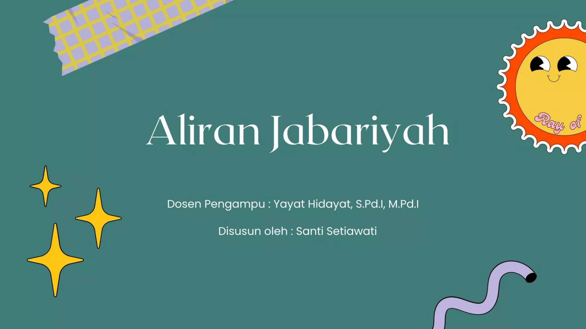 aliran jabariyah | PPTX