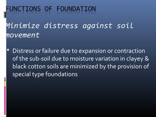TYPES OF FOUNDATION(PPT) | PPT