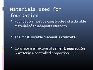 TYPES OF FOUNDATION(PPT) | PPT