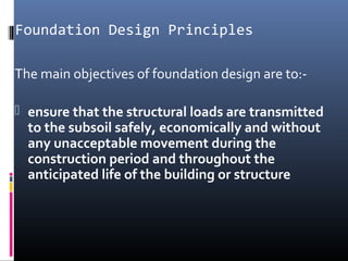 TYPES OF FOUNDATION(PPT) | PPT