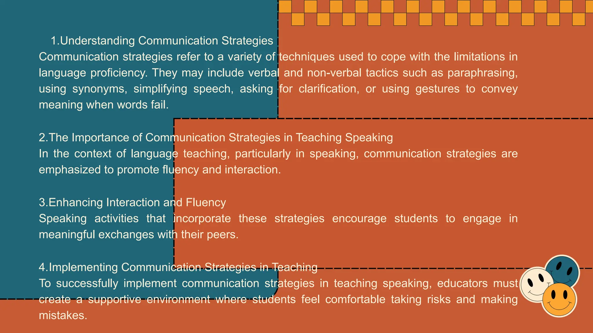 communication strategies in teaching english pptx | PPTX