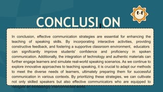 communication strategies in teaching english pptx | PPT
